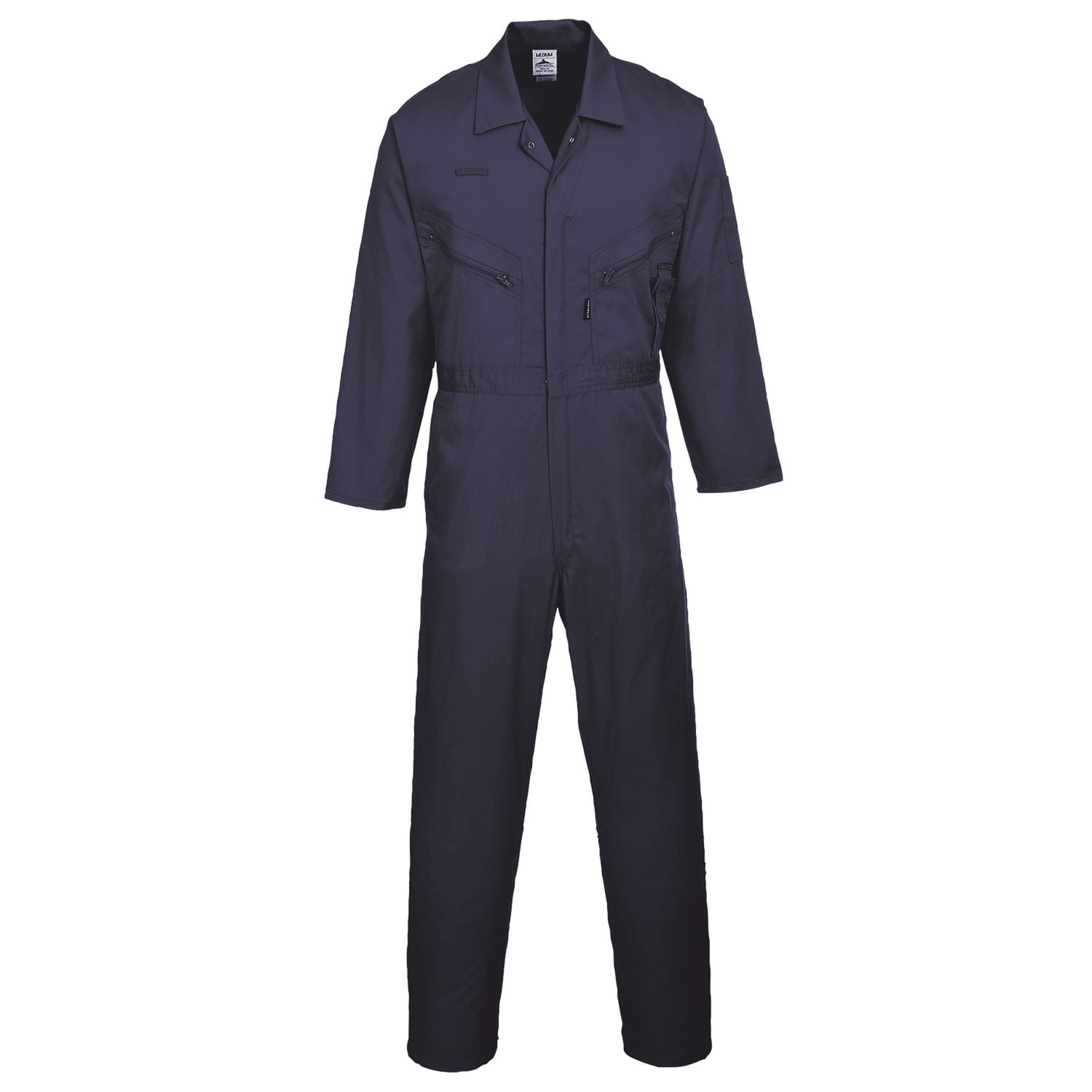 Portwest Mens Liverpool Zip Up Protective Workwear Coverall (Pack of 2 ...