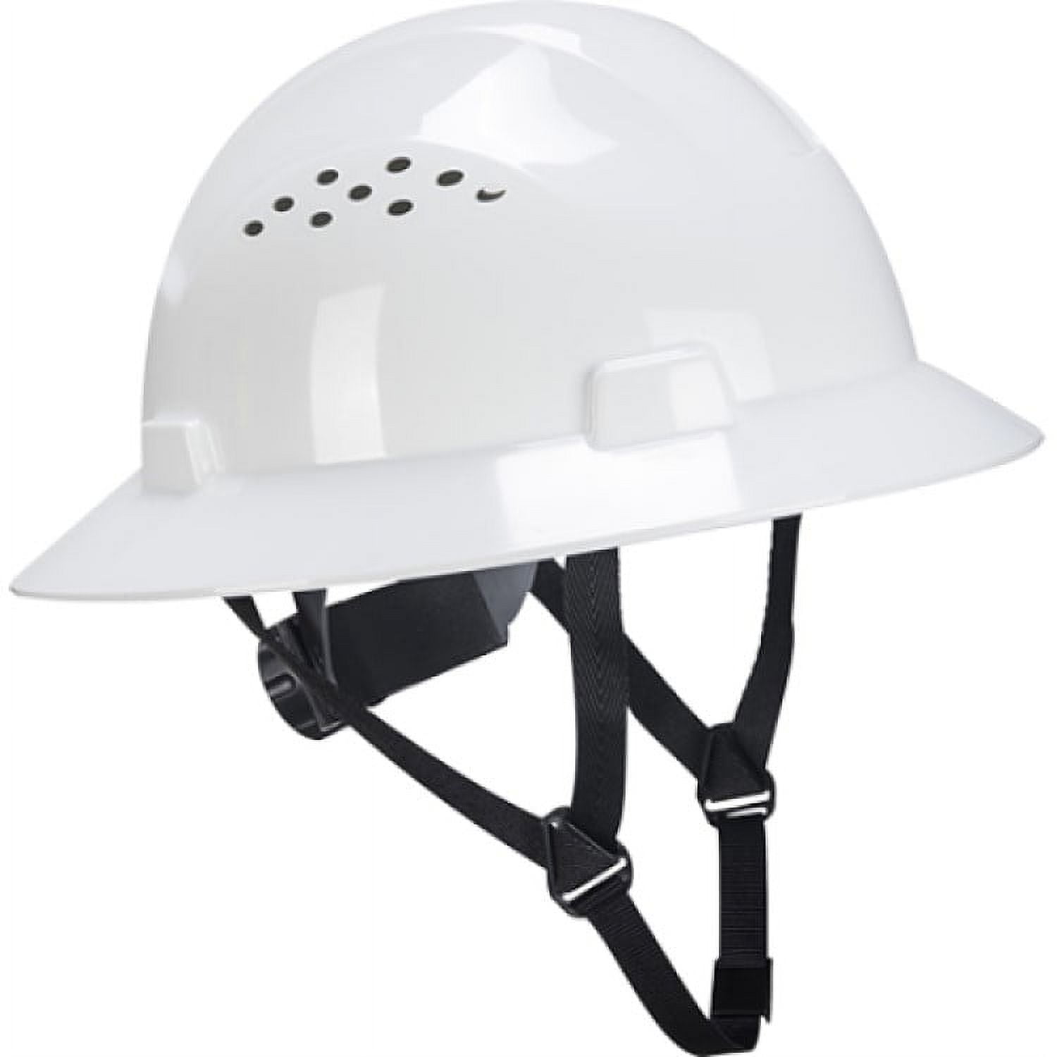 Portwest PW52 Full Brim Premier Vented Safety Hard Hat White - Walmart.com