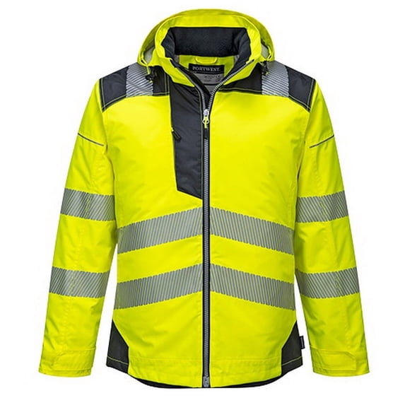 Portwest T400 Men's PW3 Hi Vis Reflective Waterproof Winter Safety ...