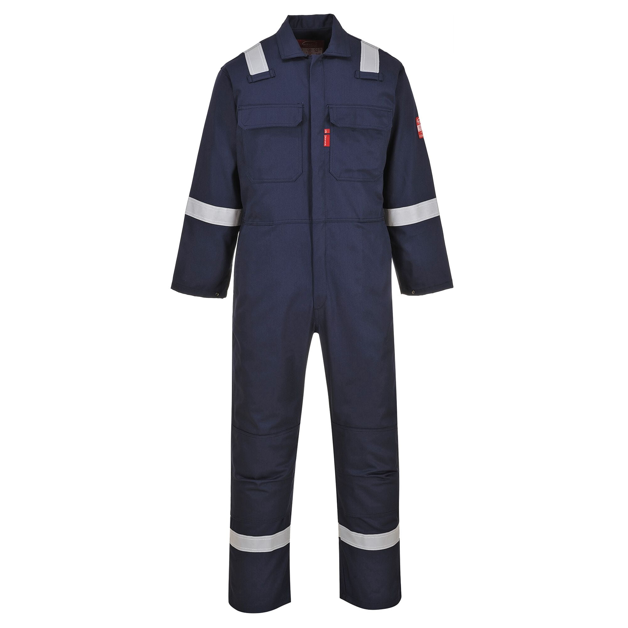 Portwest UBIZ5 Men's Hi Vis FR Coveralls - Bizweld Iona Flame Retardant ...