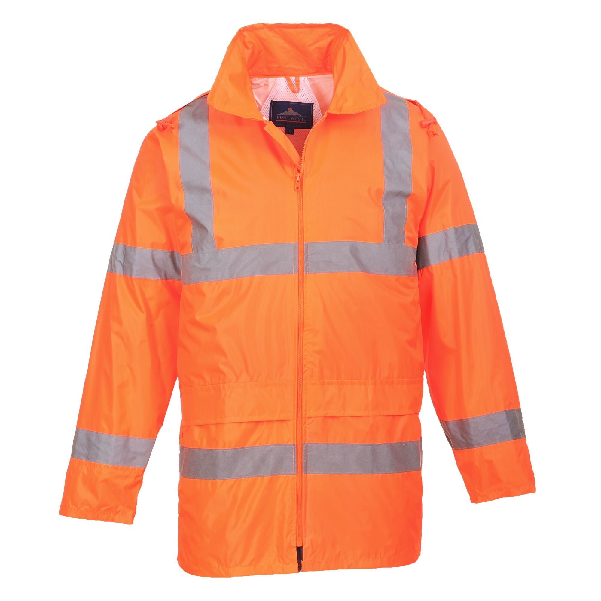 Portwest UH440 Men's Lightweight Waterproof Hi Vis Reflective Rain ...
