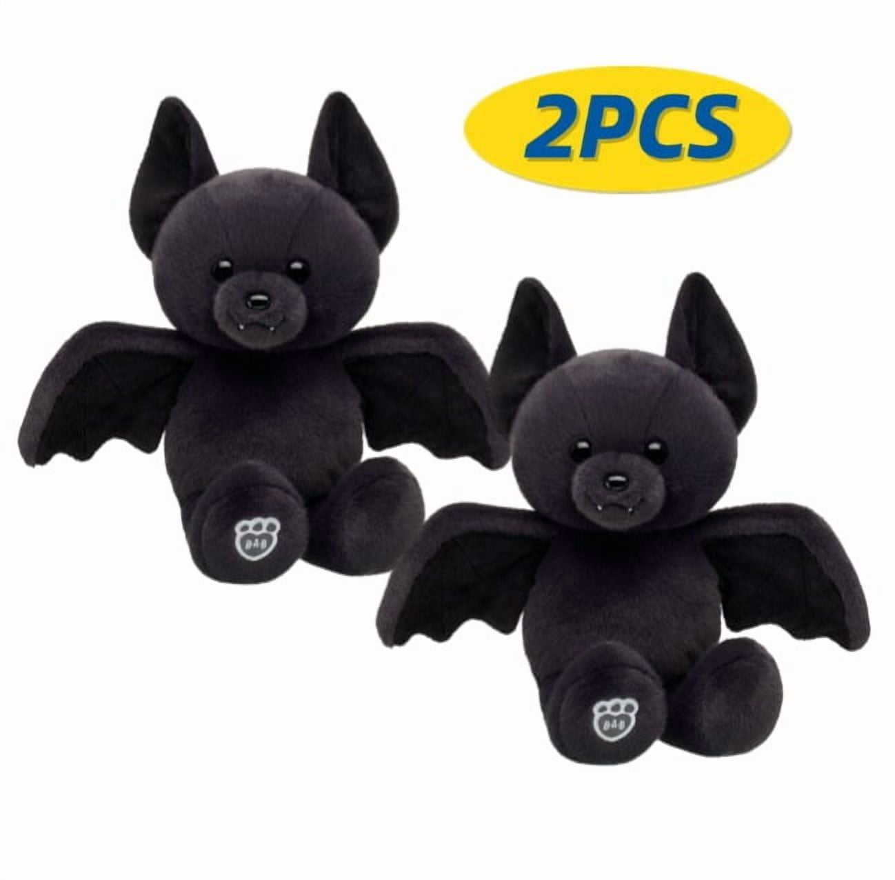Posable Halloween Bat Stuffed Animal – Plush Bat Toy with Adjustable ...