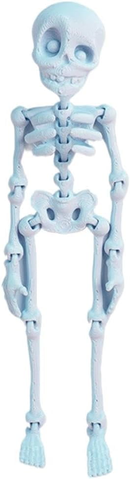 Posable Skull Fridge Magnets Halloween Decorations, 3D Printed ...