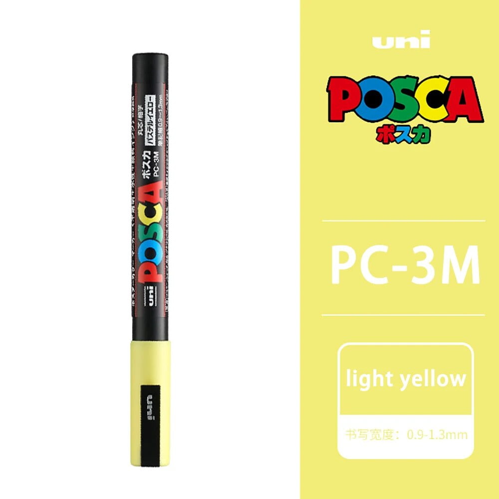 Posca Markers PC-3M Waterproof DIY Graffiti Manga Cards Posters Rock ...