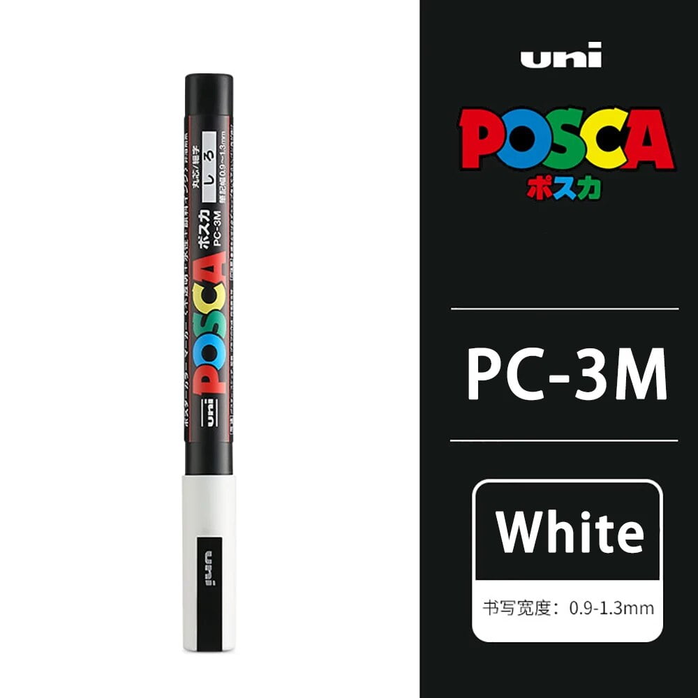 Posca Markers PC-3M Waterproof DIY Graffiti Manga Cards Posters Rock ...