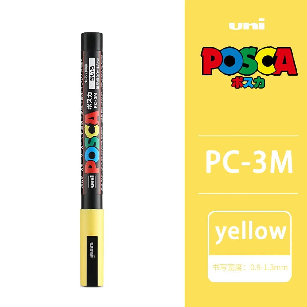 Posca Markers PC-3M Waterproof DIY Graffiti Manga Cards Posters Rock ...