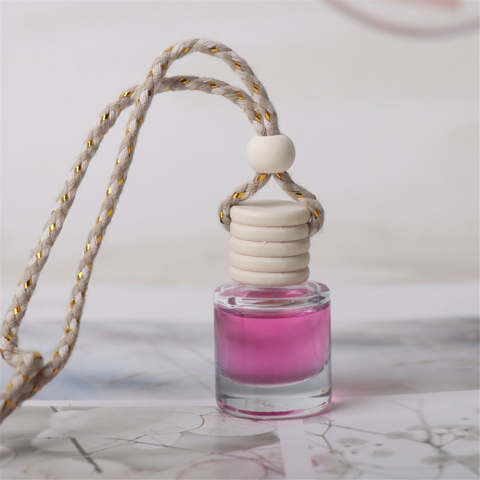 Posdfud Hanging Car Air Freshener Diffuser, Automobile Aromatherapy Oil ...