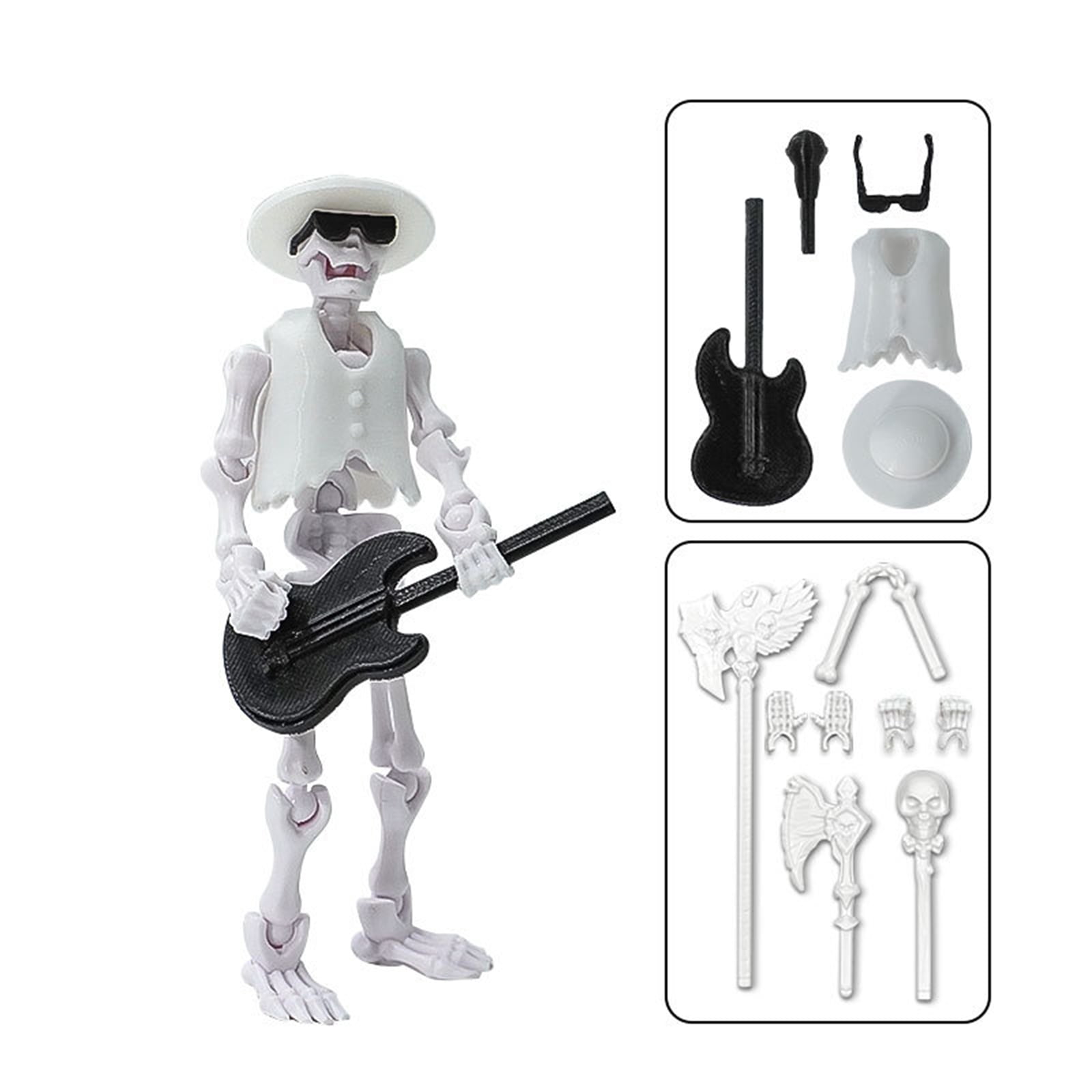 Poseable Human Skeleton Doll - Jointed Movable Anatomy Model for ...