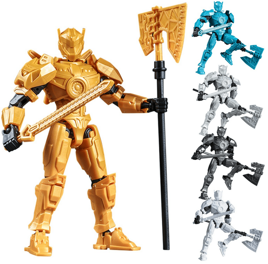 Poseable Luxury Doll Set – Multi-Jointed Figures with Detailed Panels ...