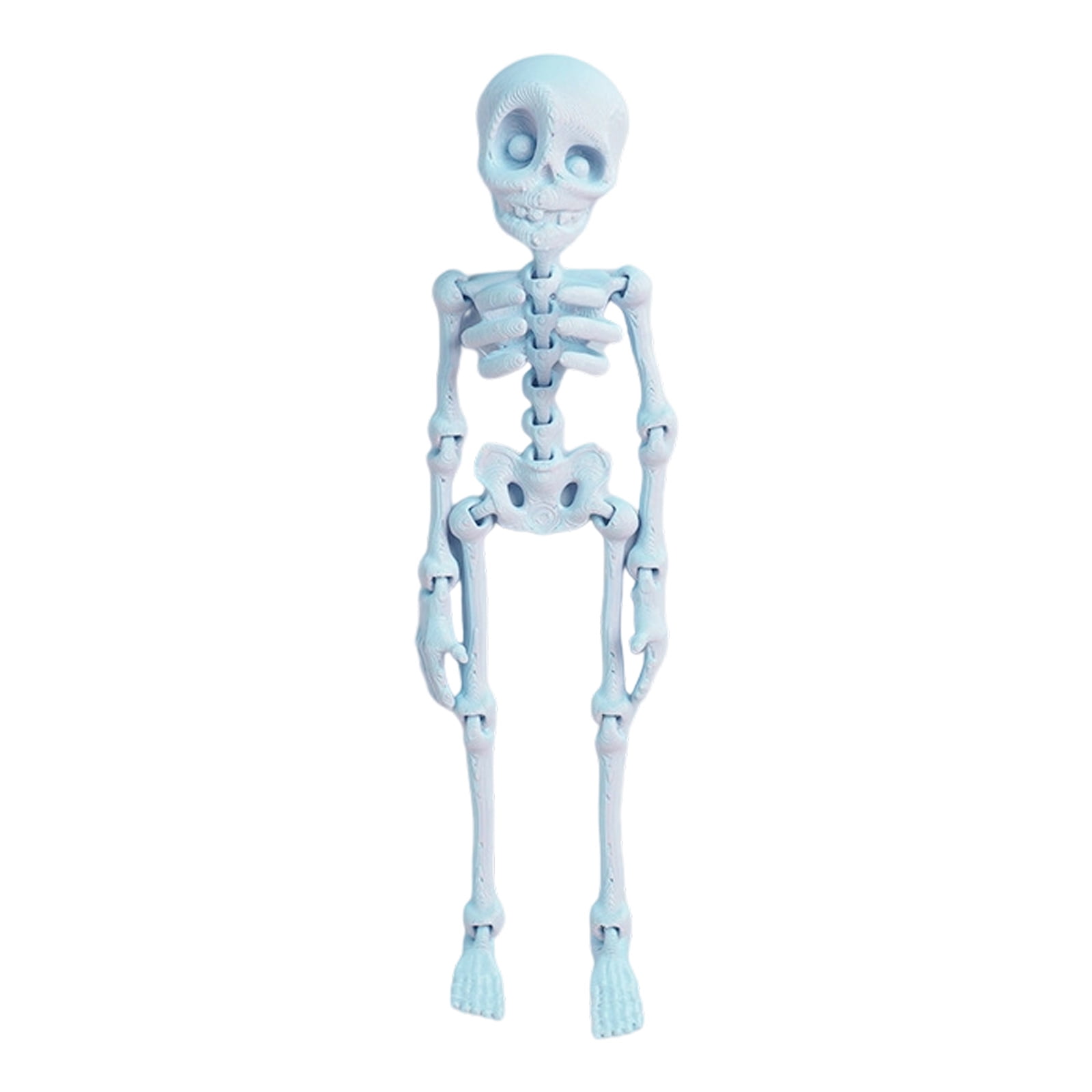 Poseable Skeleton Figurine Halloween Decoration for Kitchen ...