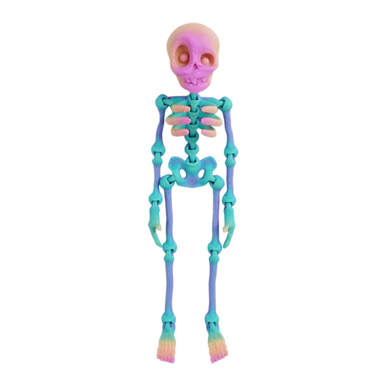 Poseable Skeleton Figurine Halloween Decoration for Kitchen ...