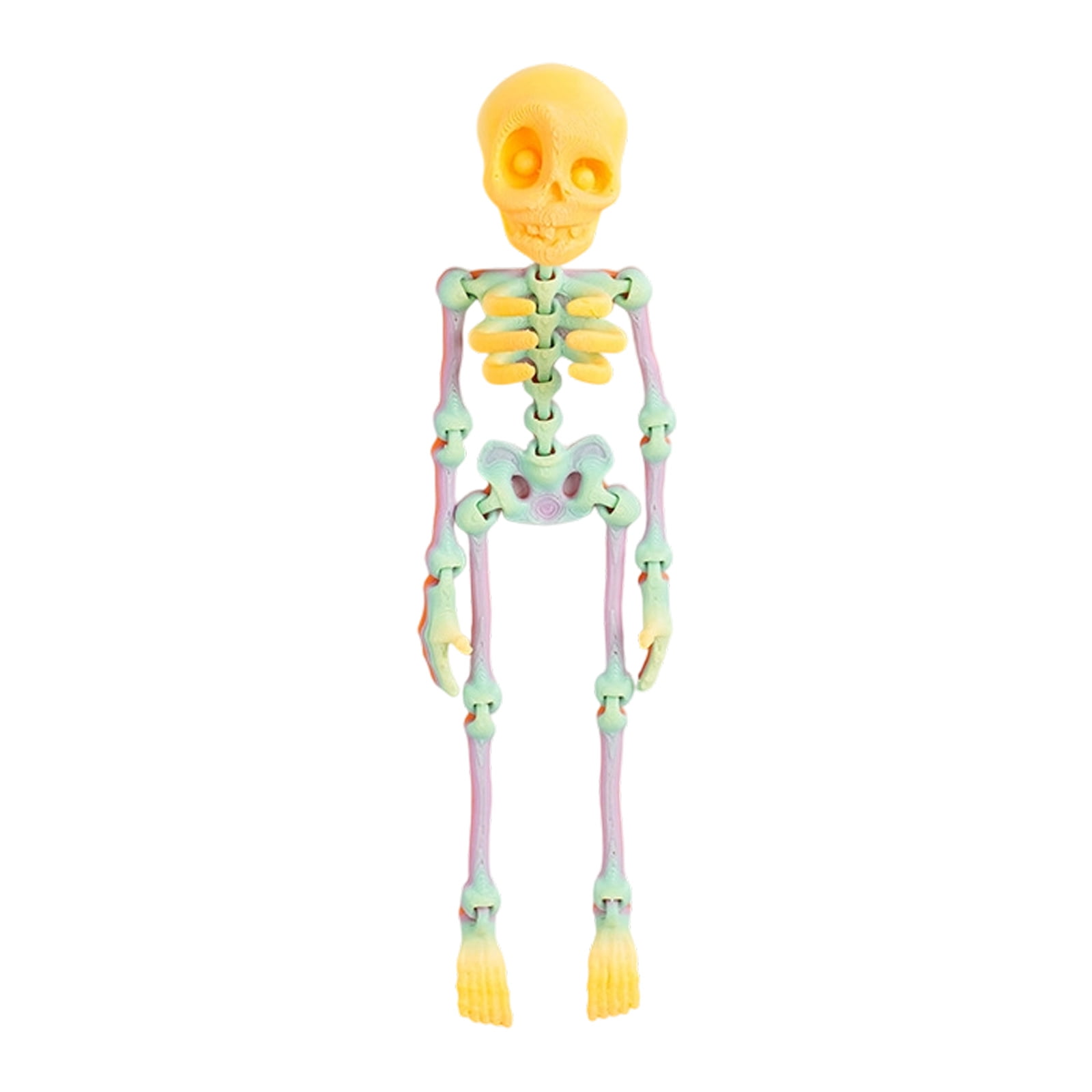 Poseable Skeleton Figurine Halloween Decoration for Kitchen ...