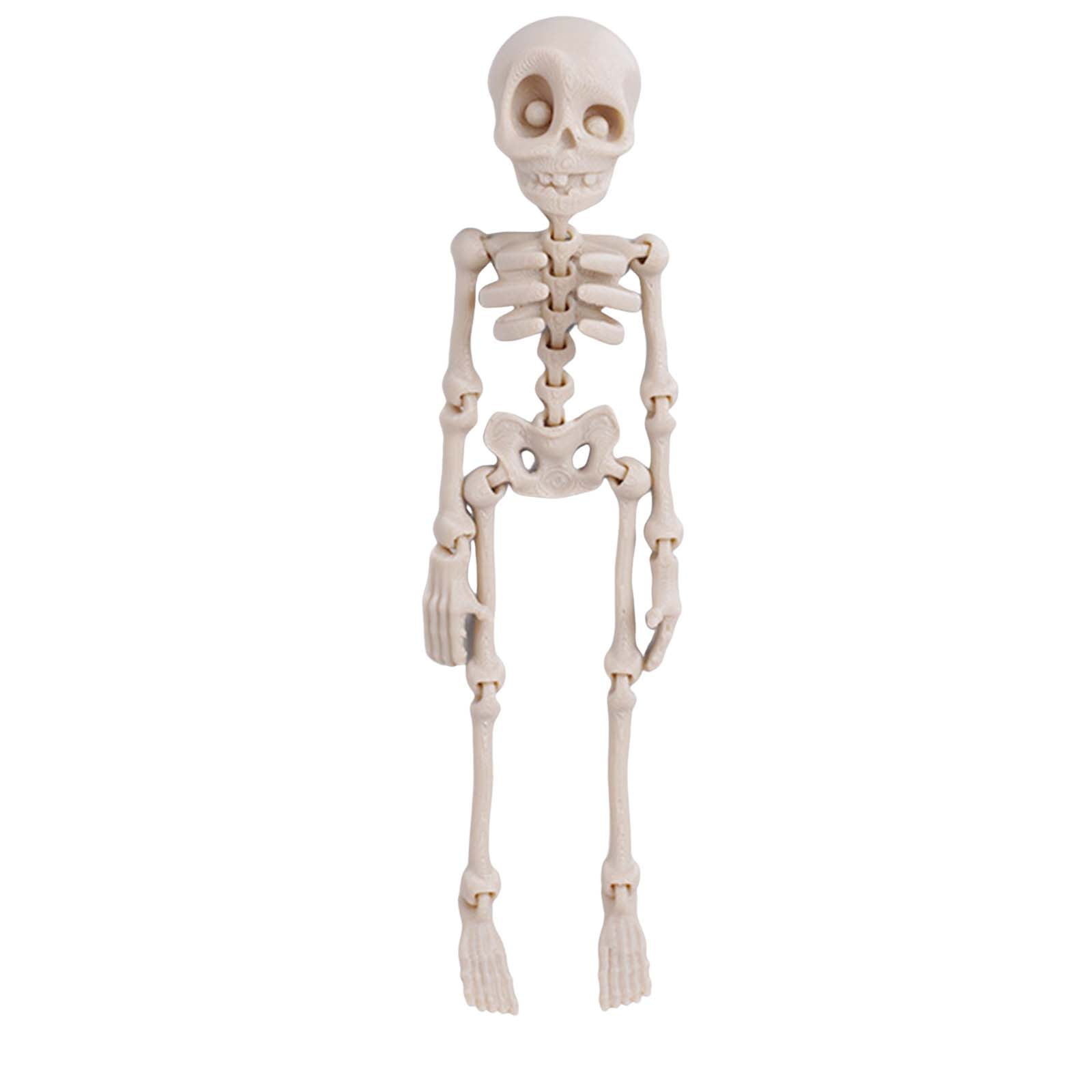 Poseable Skeleton Fridge Magnet 3D Printed Articulated Mini ...