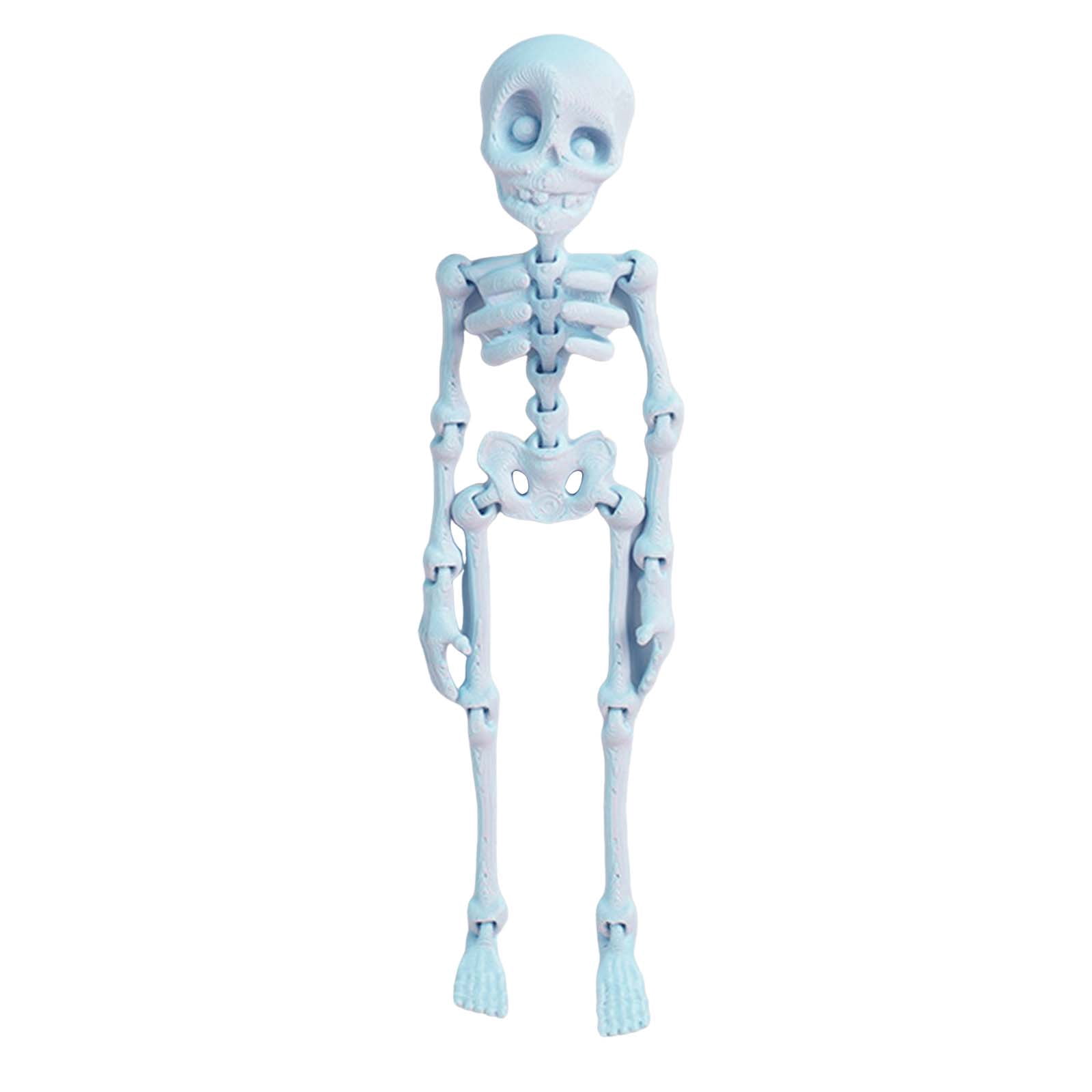 Poseable Skeleton Fridge Magnet, 3D Printed Articulated Skeleton, Mini ...