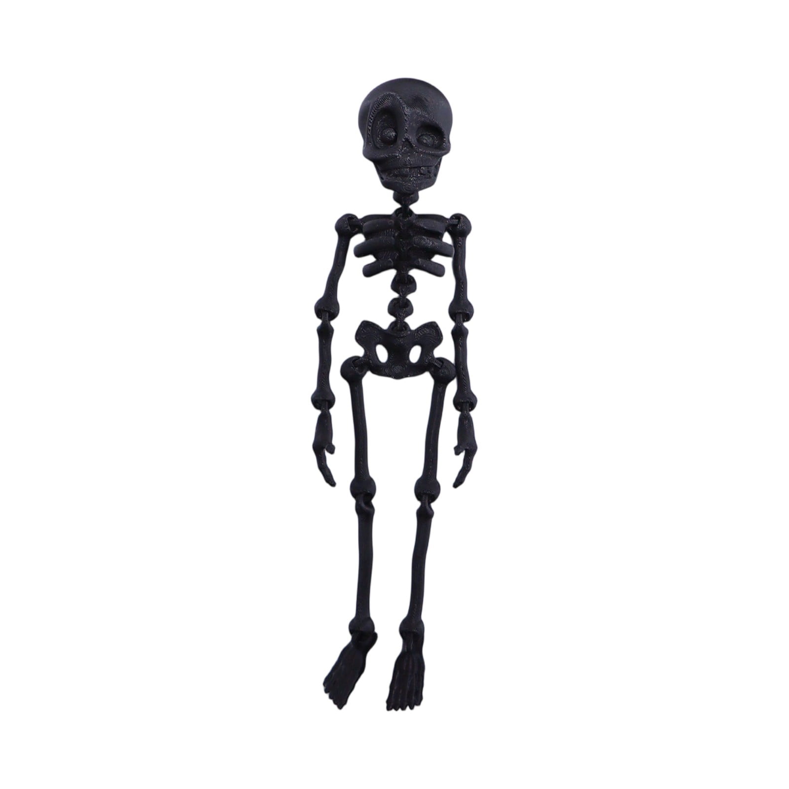 Poseable Skeleton Fridge Magnet 4.7 inches, Mini 3D Printed Skull ...