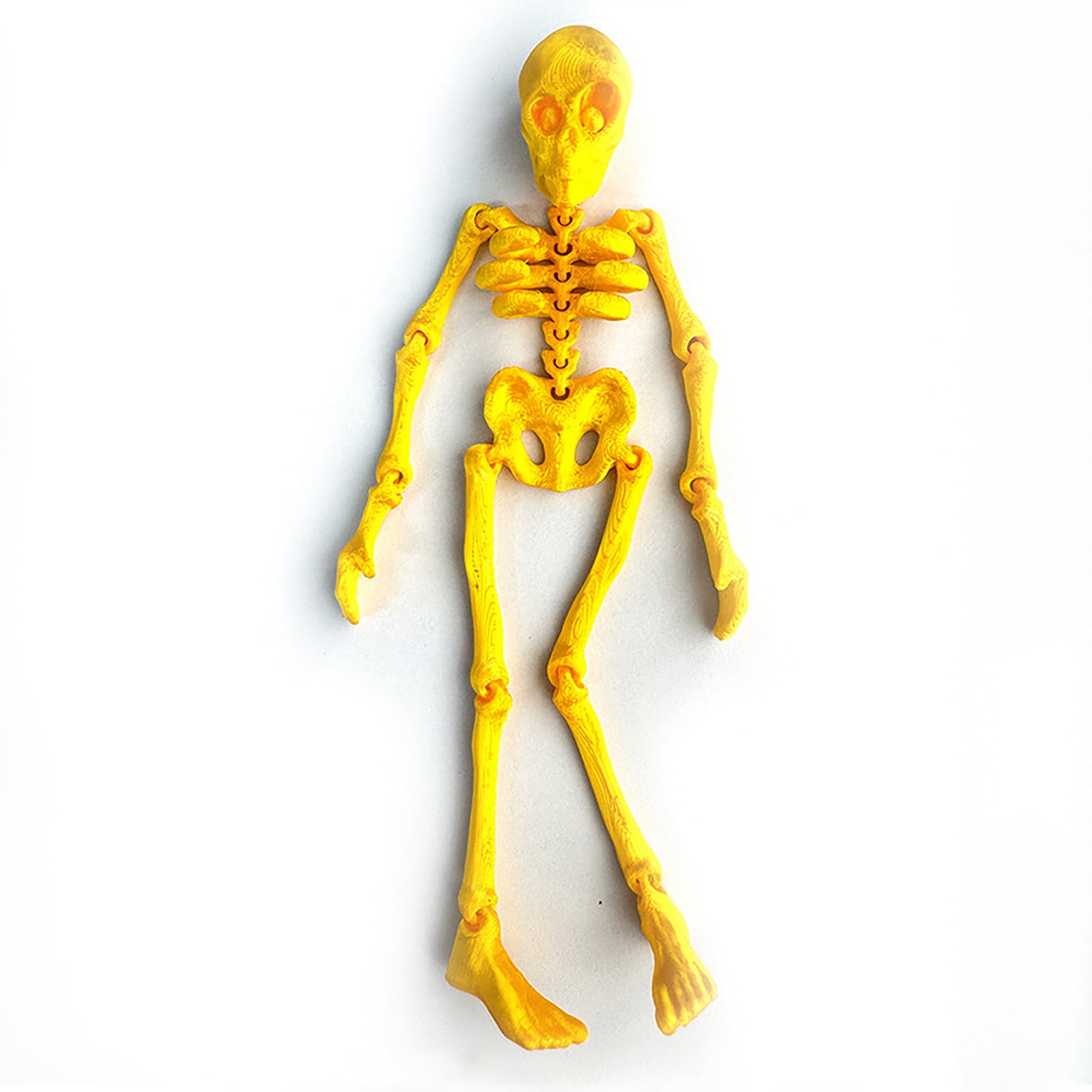 Poseable Skeleton Fridge Magnet, Halloween Articulated Movable Joints ...