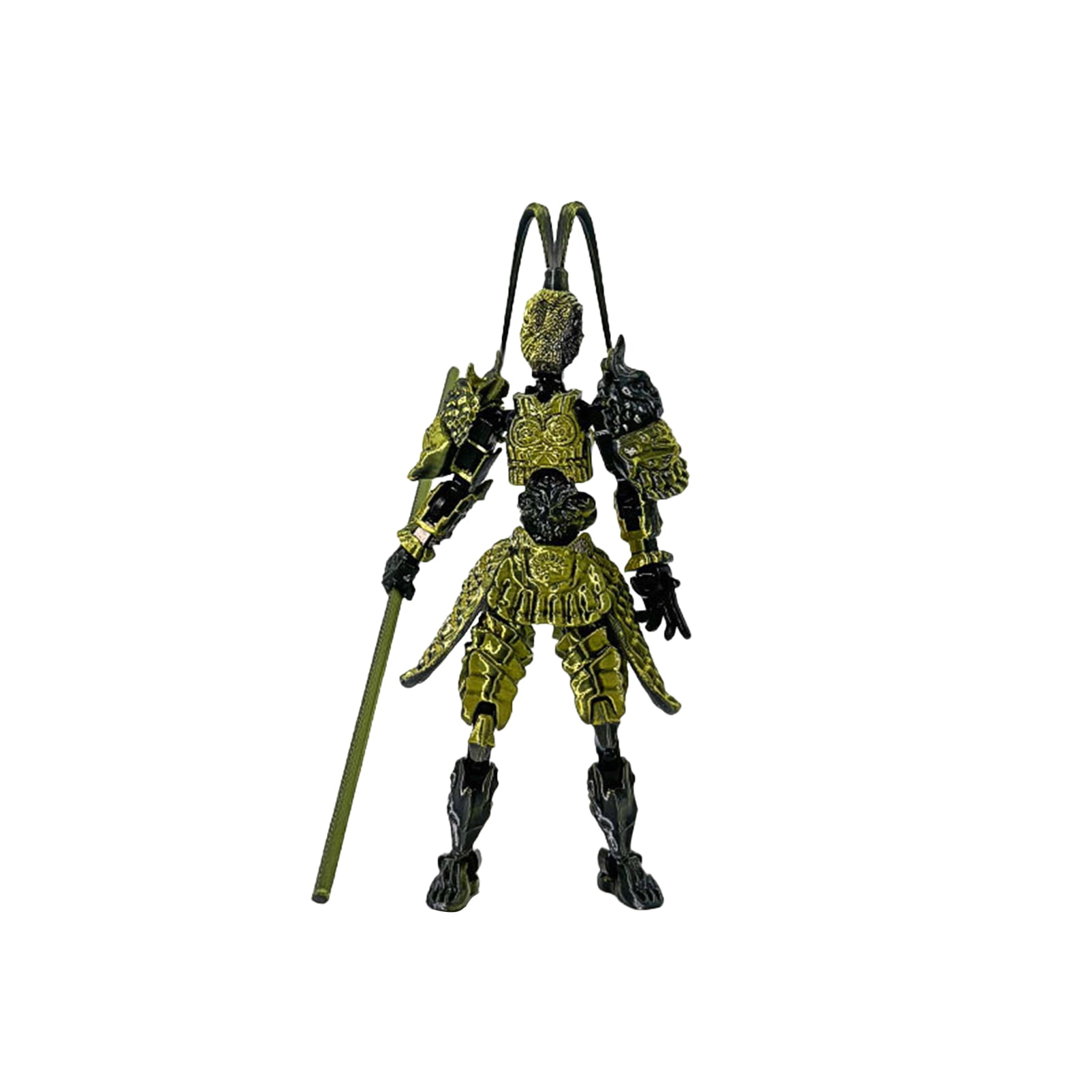 Poseable Wukong Toy Wukong Figure 3d Printed Monkey King Action Figure ...