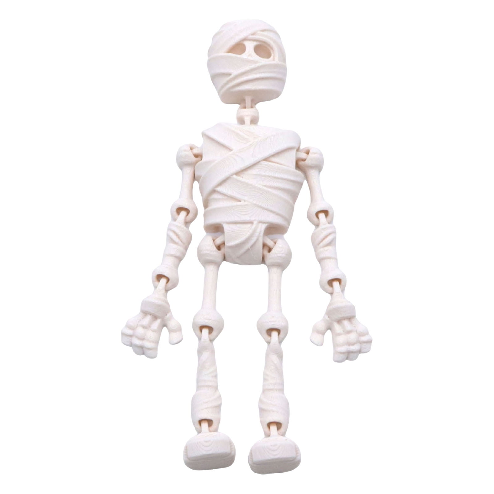 Posed Skeleton Fridge Sticker 3D Printed Articulated Skeleton for ...