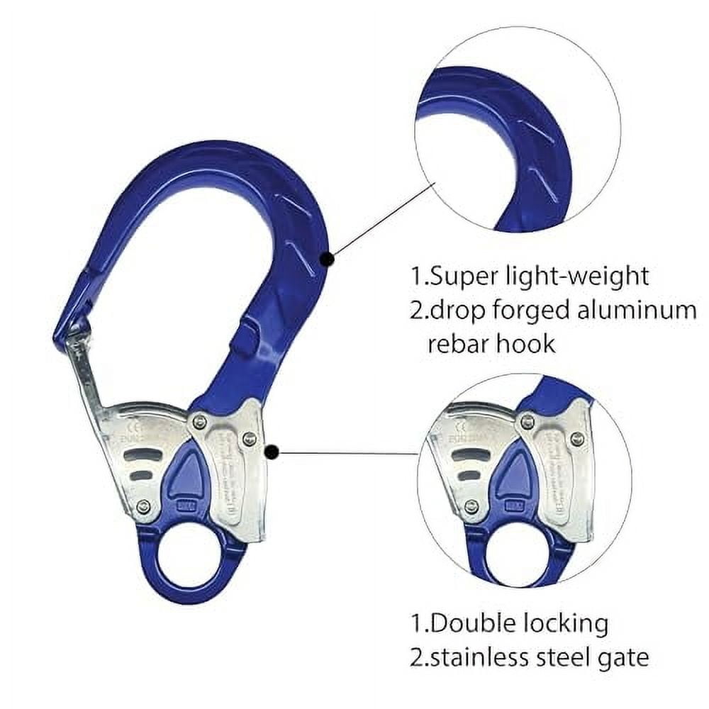 Poseidon II Aluminum Drop Forged Rebar Hook - Walmart.com