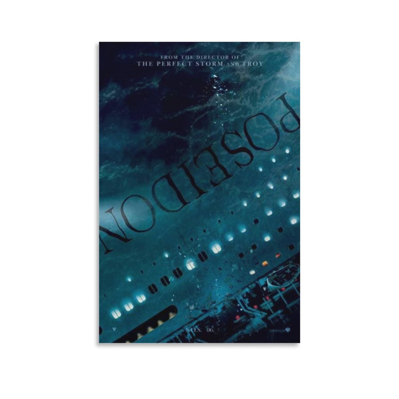 Poseidon Movie Poster Posters Wall Art Painting Canvas Gift Living Room ...