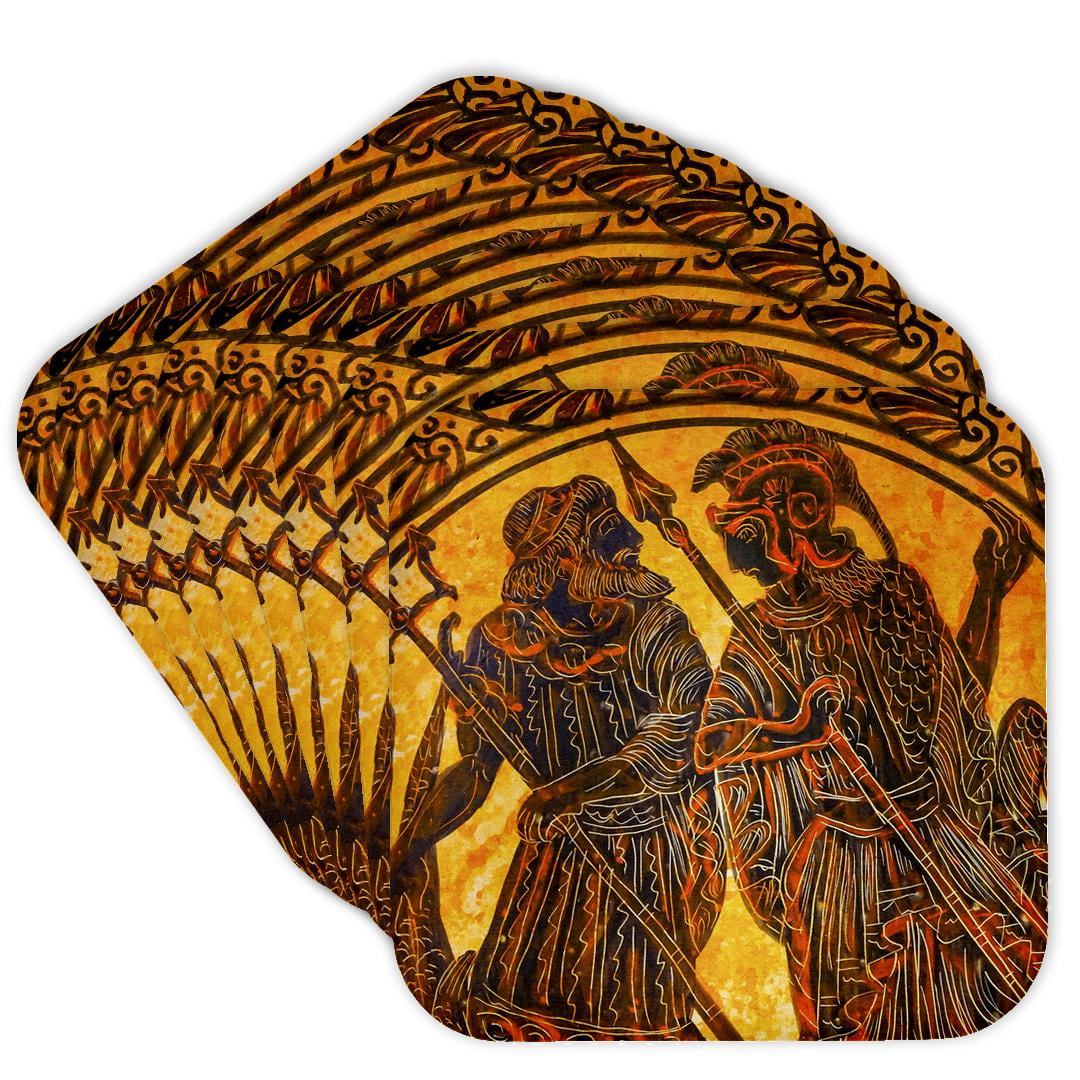 3drose, Poseidon, Neptune and Theseus. Replica Pottery, Athens, Greece ...
