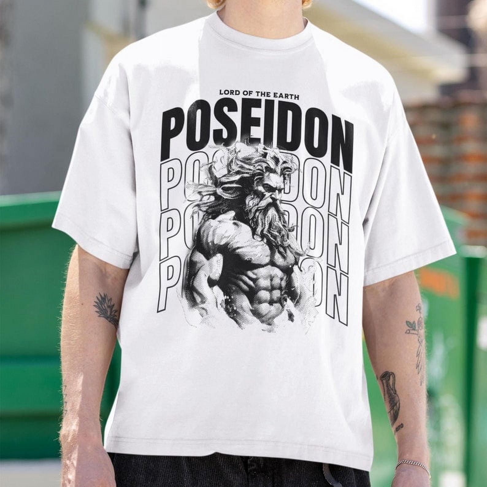 Poseidon T-Shirt Unisex Greek Mythology Shirt Vintage Poseidon Shirt ...