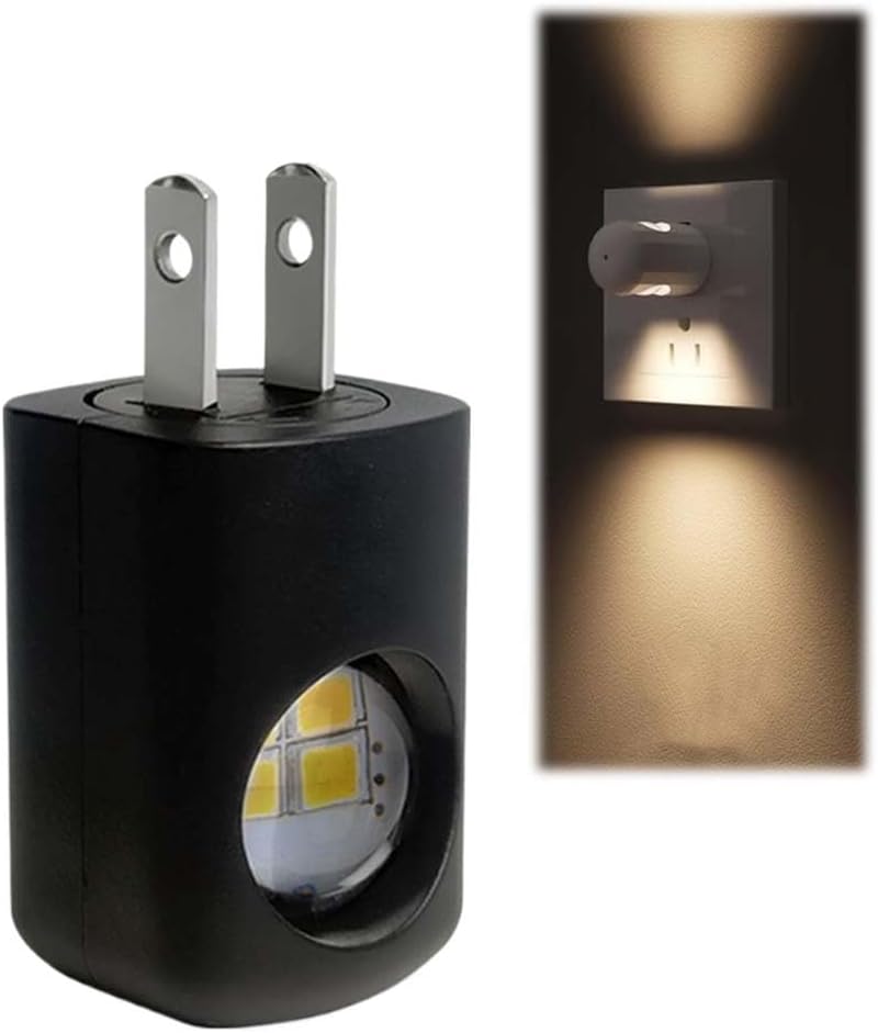 Posequiver LED Wall Socket Night Light, Automatic Dusk to Dawn Sensor ...