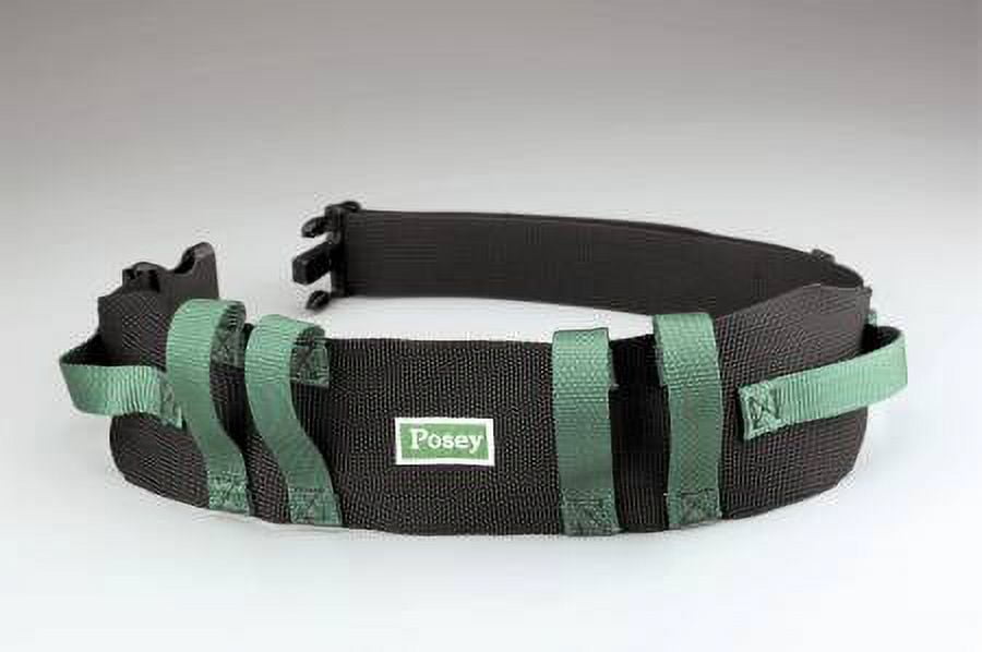 Posey Gait Belt with Handles 54" Length Black / Green 6537Q, 1 Ct HSA ...