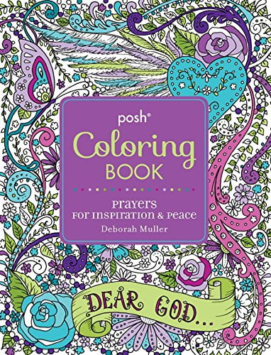 Pre-Owned Posh Coloring Books Posh Adult Coloring Book: Prayers for ...