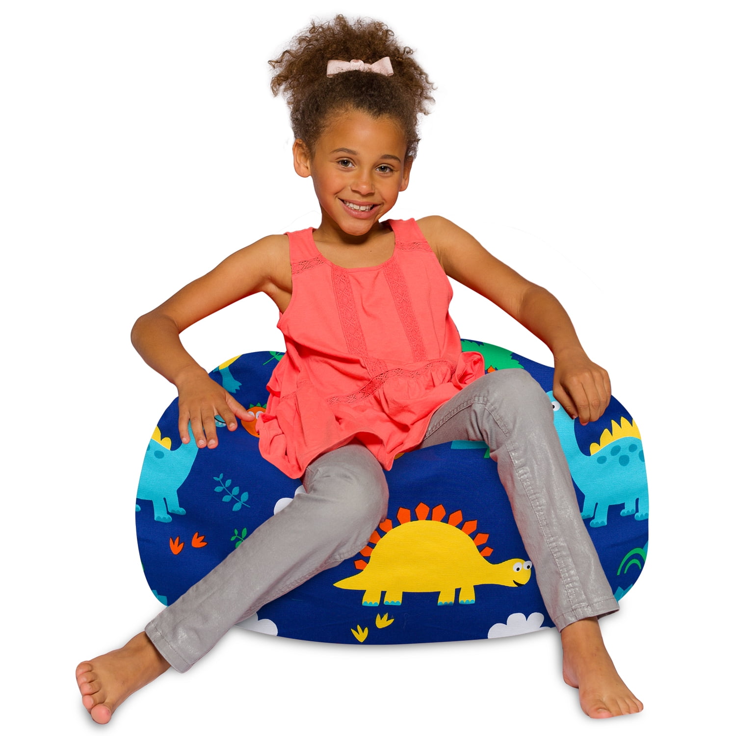 Posh Creations Dinosaur Bean Bag Chair, Soft Lounger for Kids, Toddlers ...