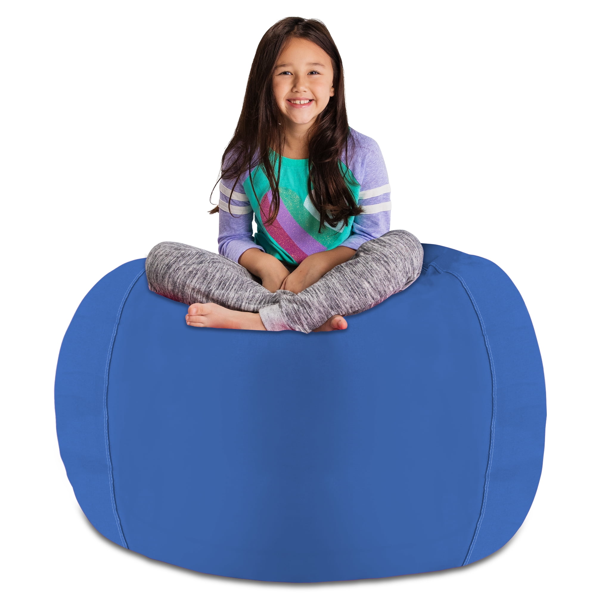 Posh Creations Bean Bag Stuffable Cover - Toy Organizer, Soft Cover ...