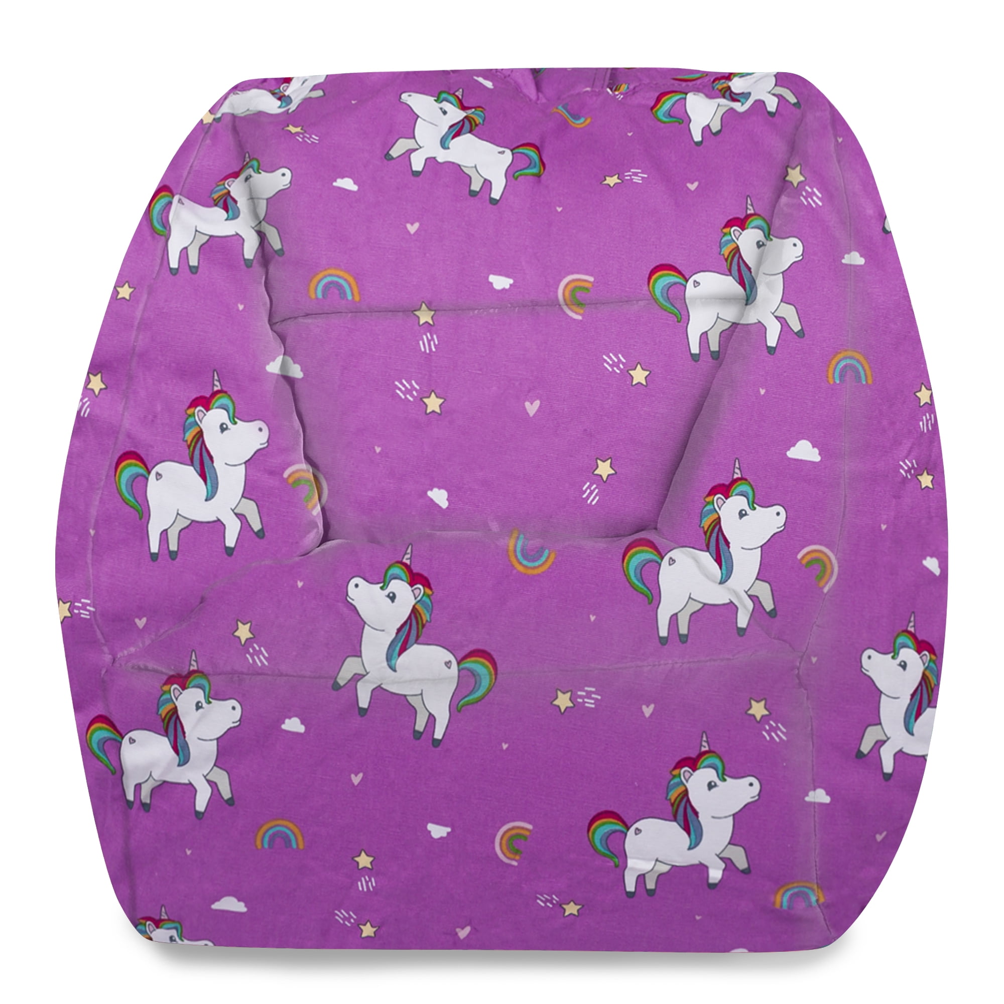 Posh Creations Structured Bean Bag Chair, Coronado, Adults, Nylon, 2.3 ...