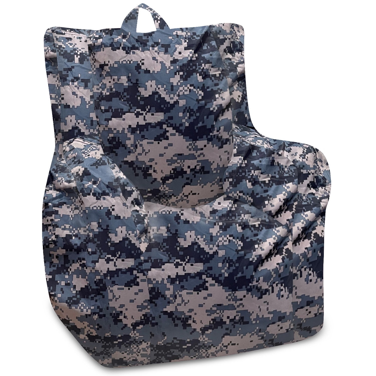 Posh Creations Structured Bean Bag Chair,Kids,Pasadena Seat,1.8ft ...