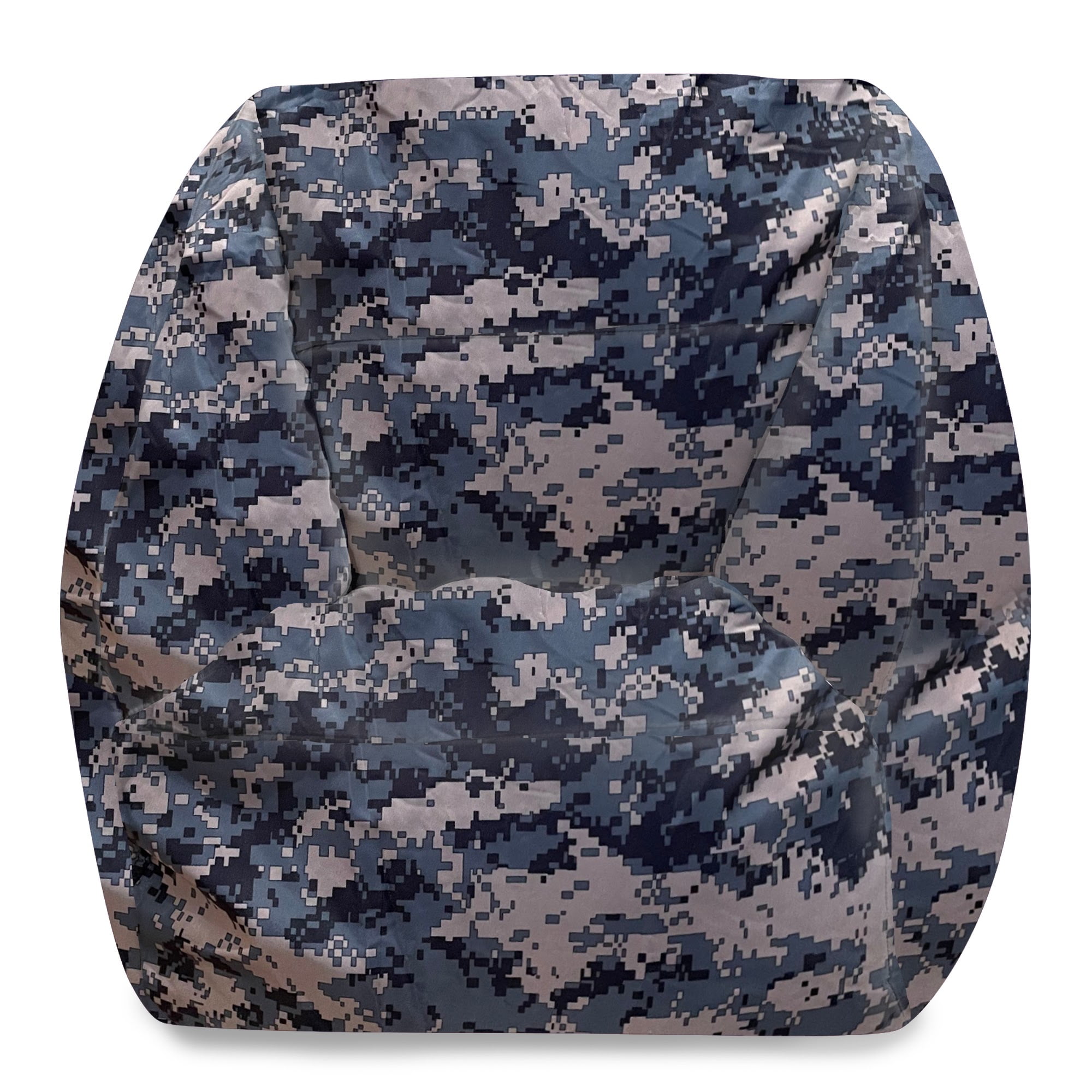 Posh Creations Comfy Bean Bag Chair, 2.3 ft, Camo Digital - Walmart.com