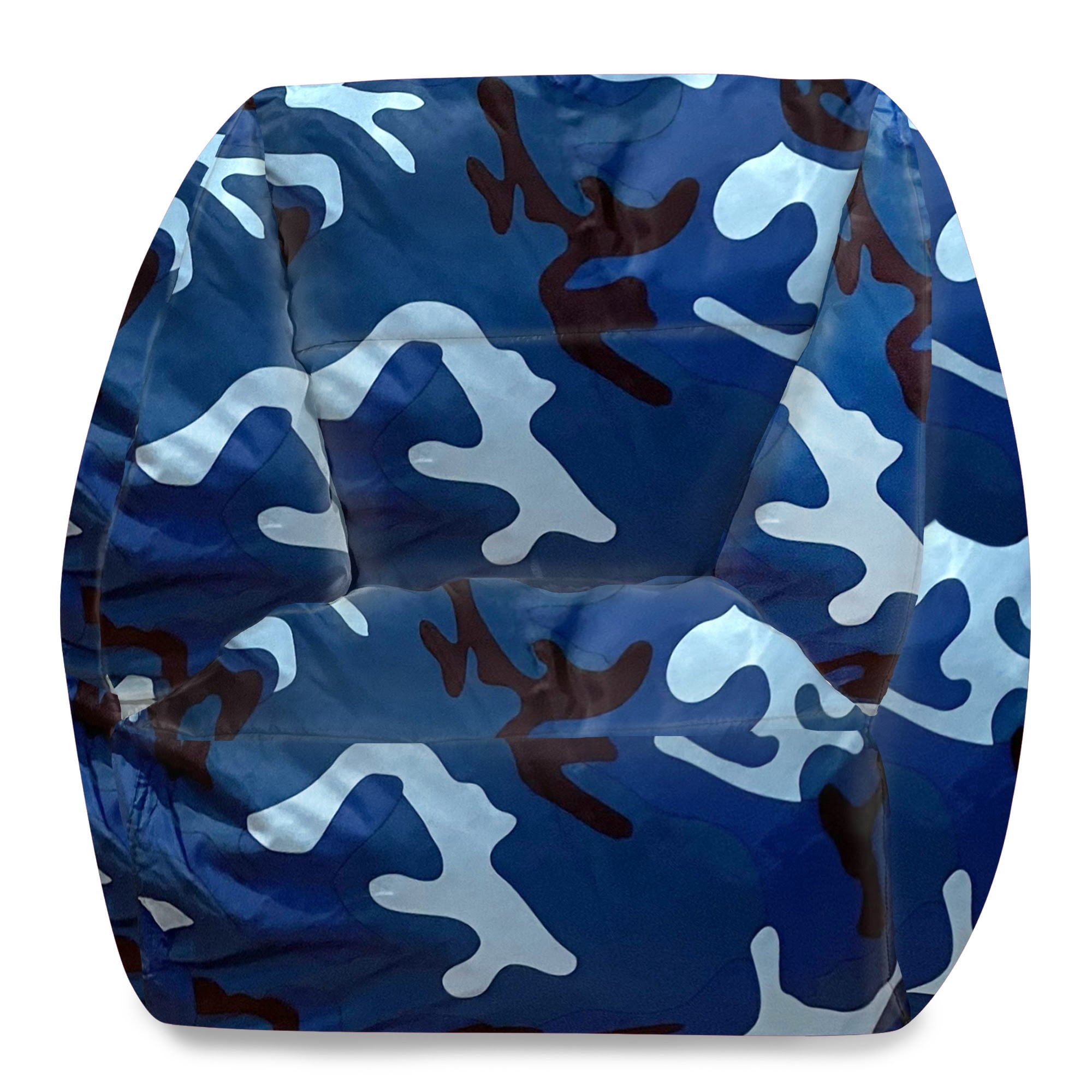 Posh Creations Structured Comfy Bean Bag Chair, Coronado Chair, Nylon ...