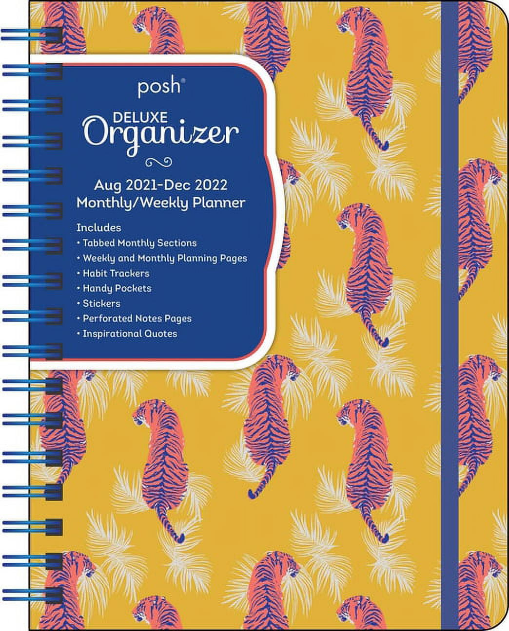 Posh: Deluxe Organizer 17-Month 2021-2022 Monthly/Weekly Planner ...