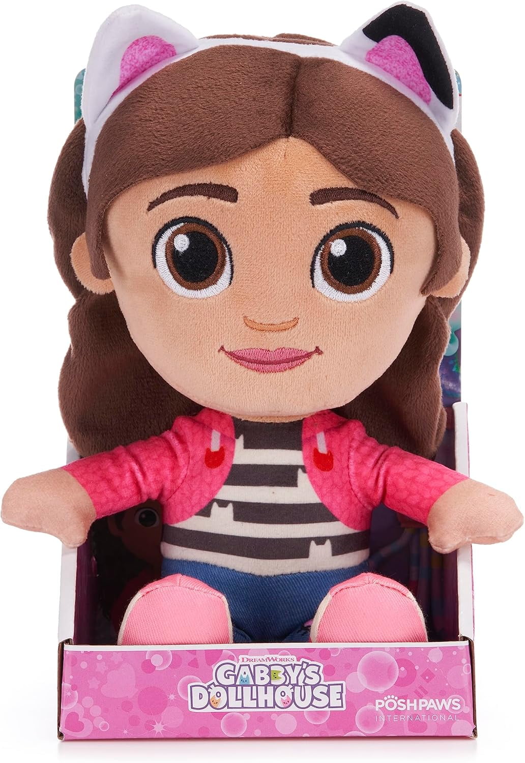Posh Paws Dollhouse 25cm (10-inches) Gabby Character Soft Plush Toy ...