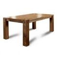 Posh Pollen Bethley Solid Wood Rectangle Seats up to 6 Dining Table ...