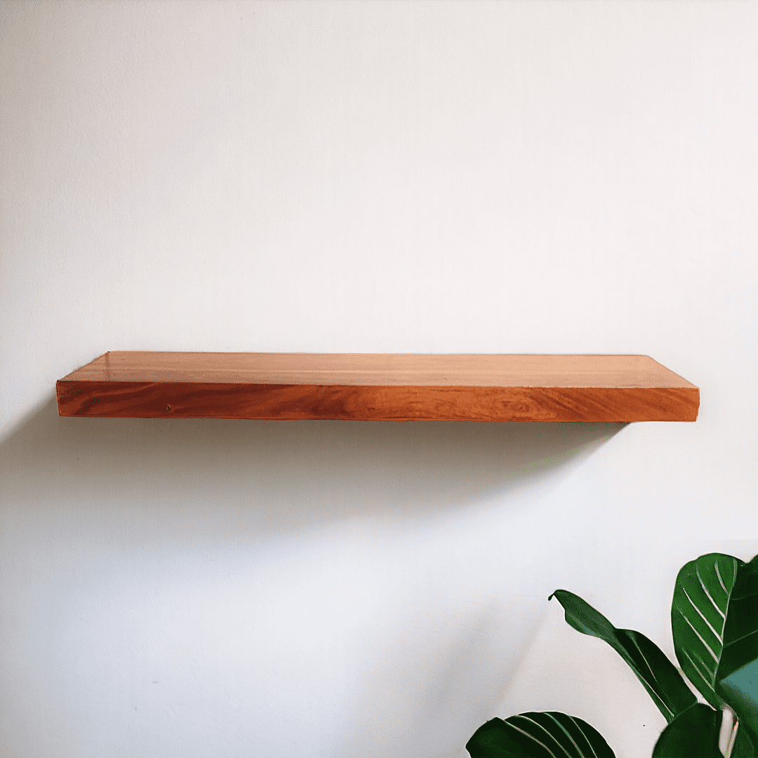 Posh Pollen Sturridge Size 36 inch Wood Modern Floating Wall Shelf, 1 ...
