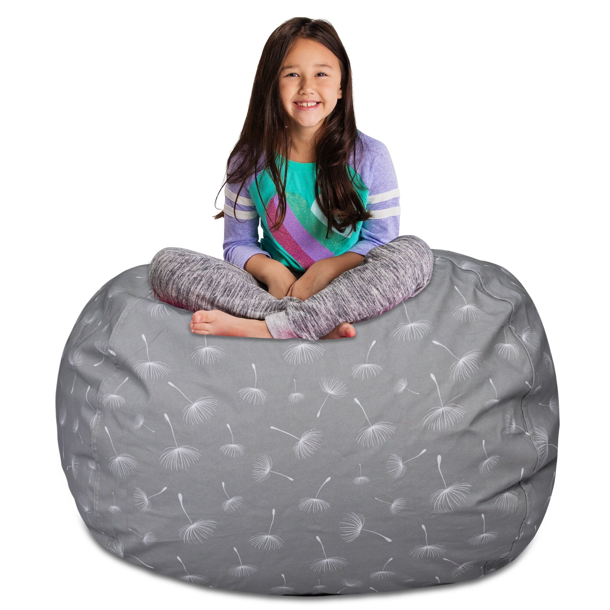Posh Stuffables Kids Bean Bag Chair Cover Stuffed Animal Storage or Toy ...