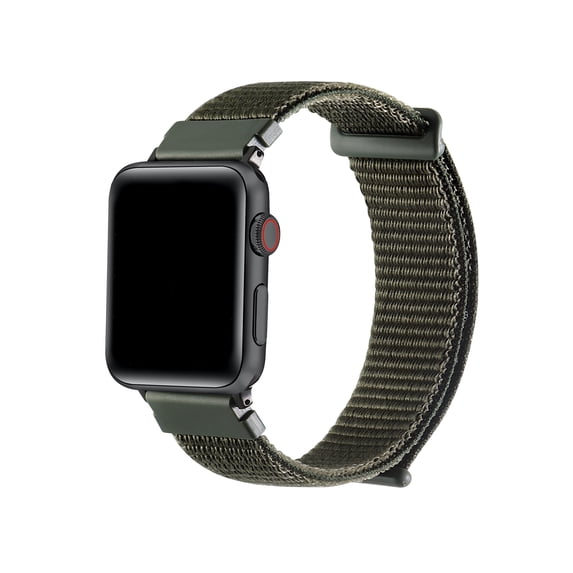 Posh Tech Emmett Velcro Nylon Band Compatible with Apple Watch ...