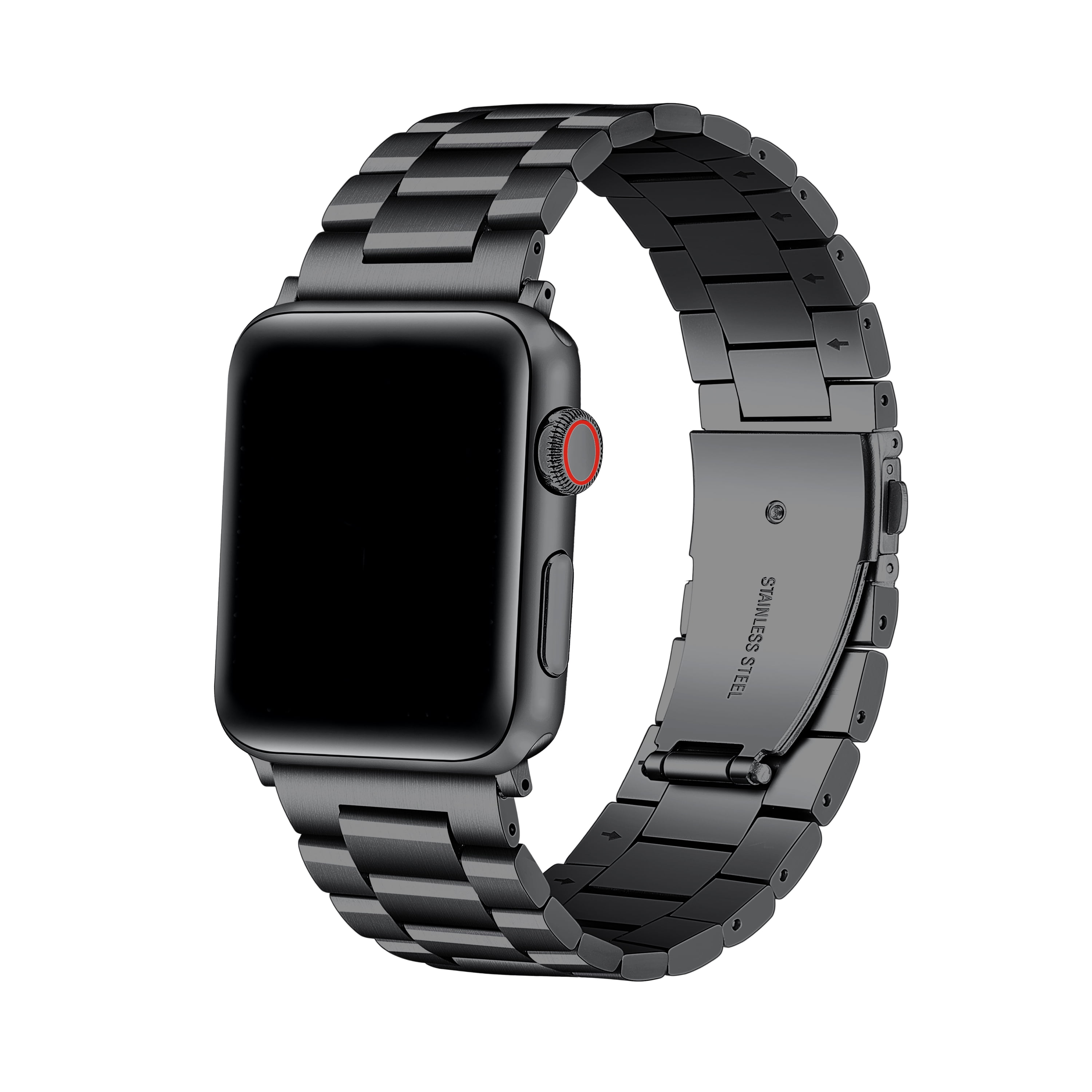 Posh Tech Maxwell Stainless Steel Band For Apple Watches Fits All Apple ...