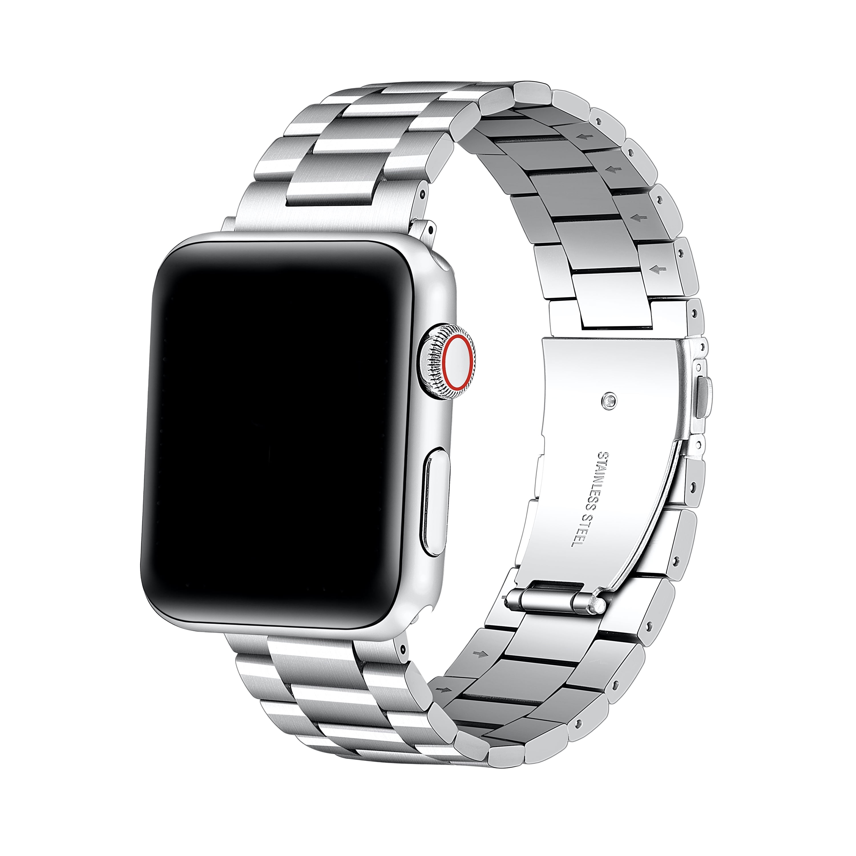 Posh Tech Maxwell Stainless Steel Band For Apple Watches Fits All Apple ...