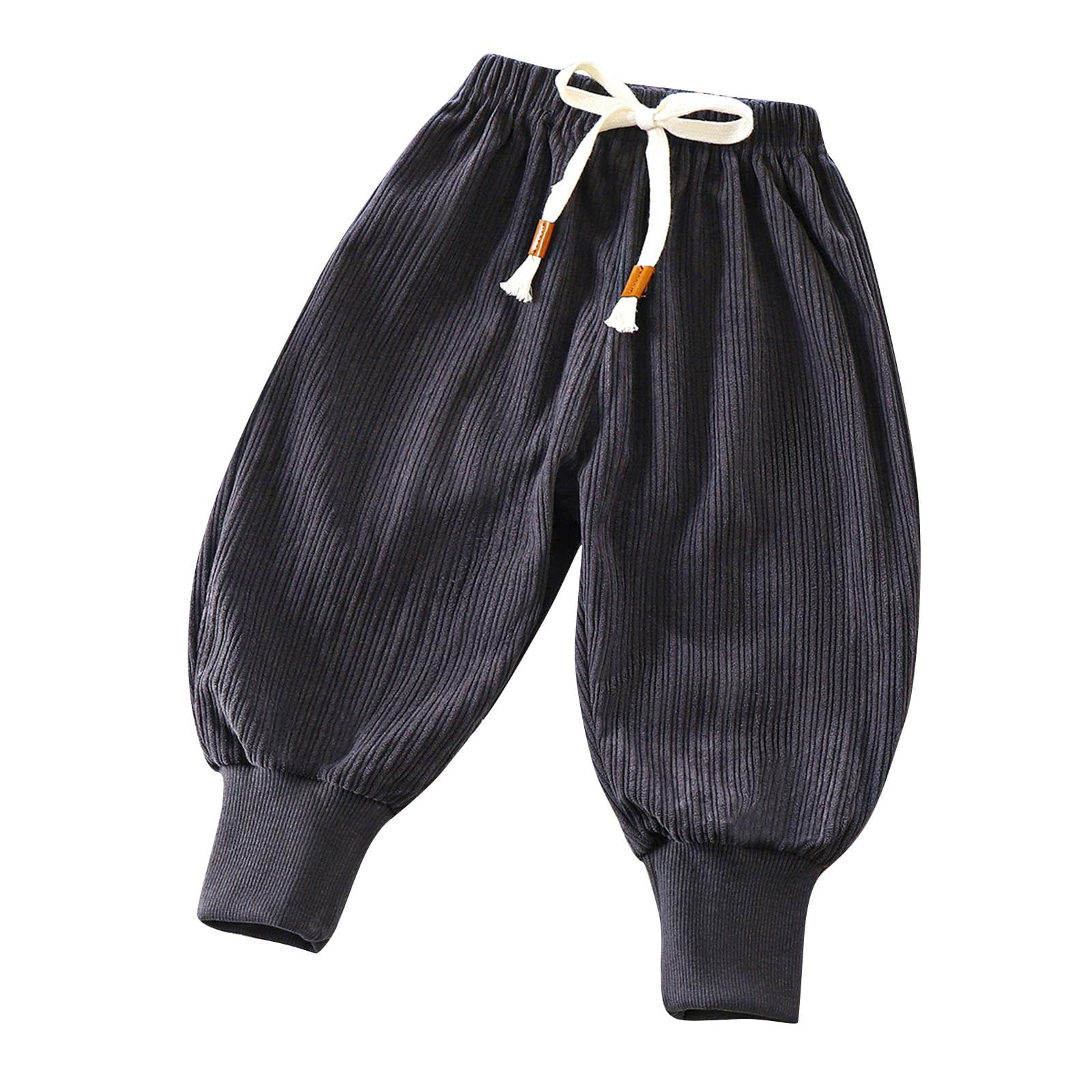 Posijego Infant Toddler Corduroy Sweatpants Kids Baby Boys Girls ...