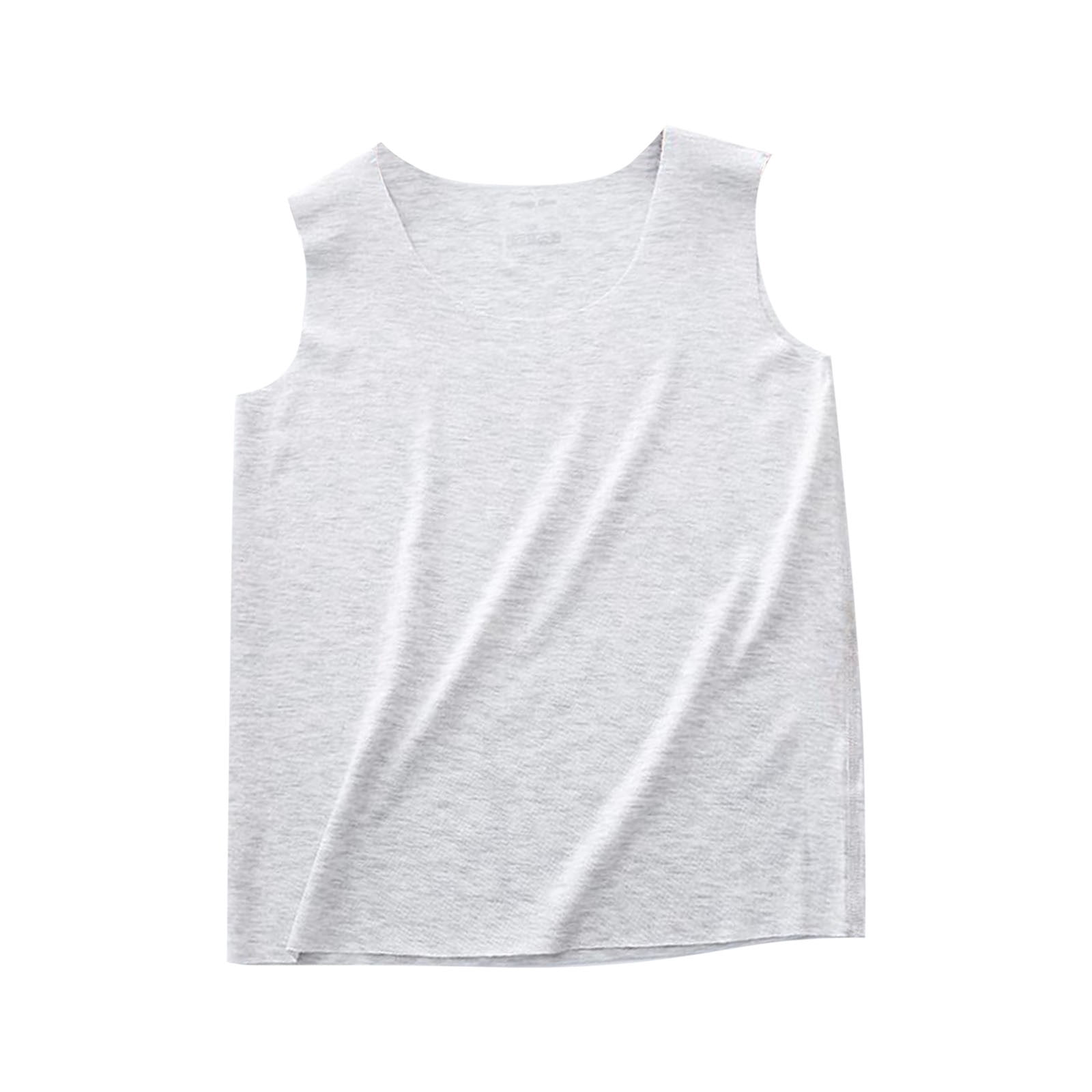 Posijego Kids Toddler Tank Tops for Boys Girls Cotton Basic Sleeveless ...
