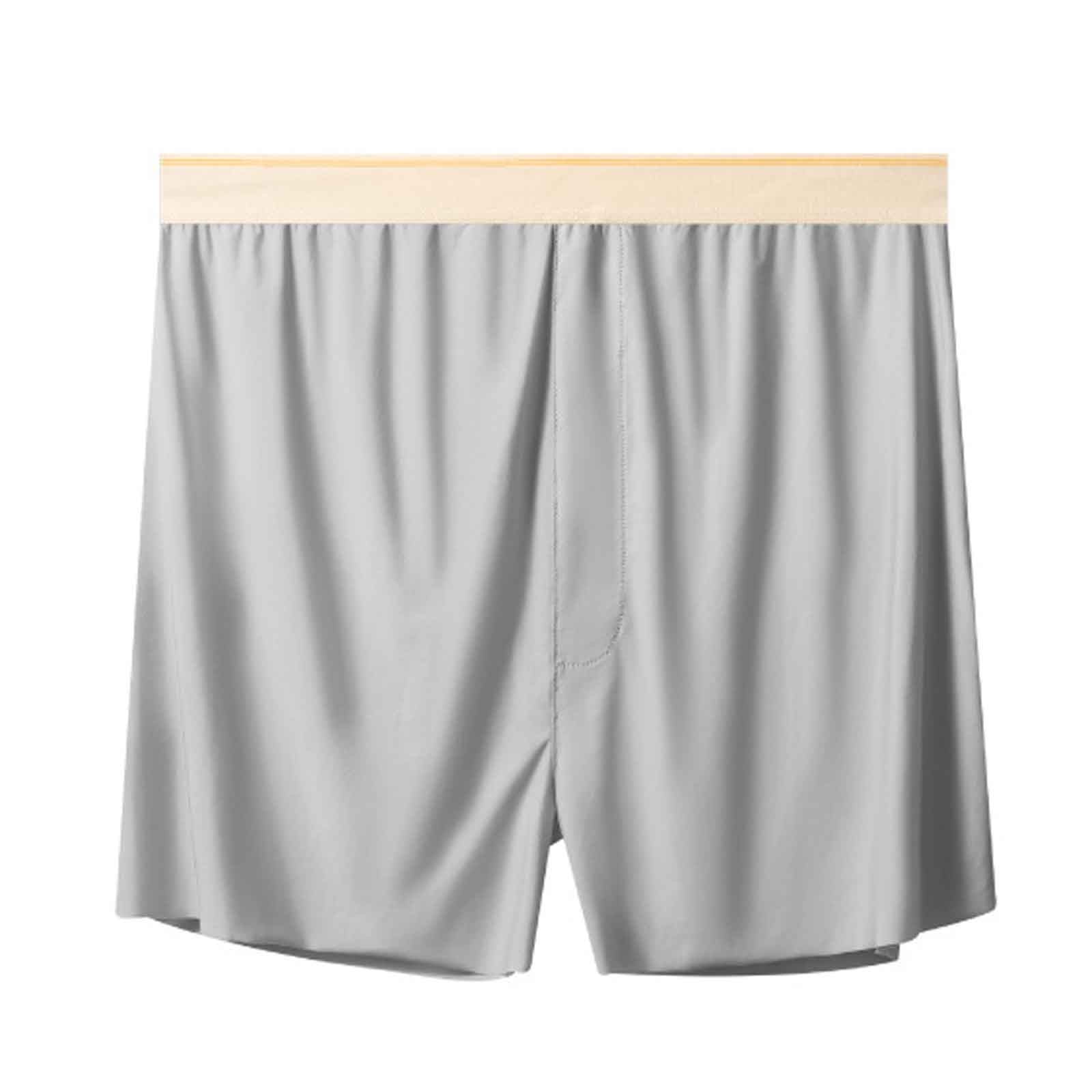 Posijego Men's Big and Tall Boxer Shorts Classic Loose Stretch ...