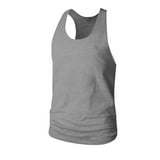 Posijego Men's Cotton Tank Tops Athletic Workout Sleeveless Muscle Tank ...