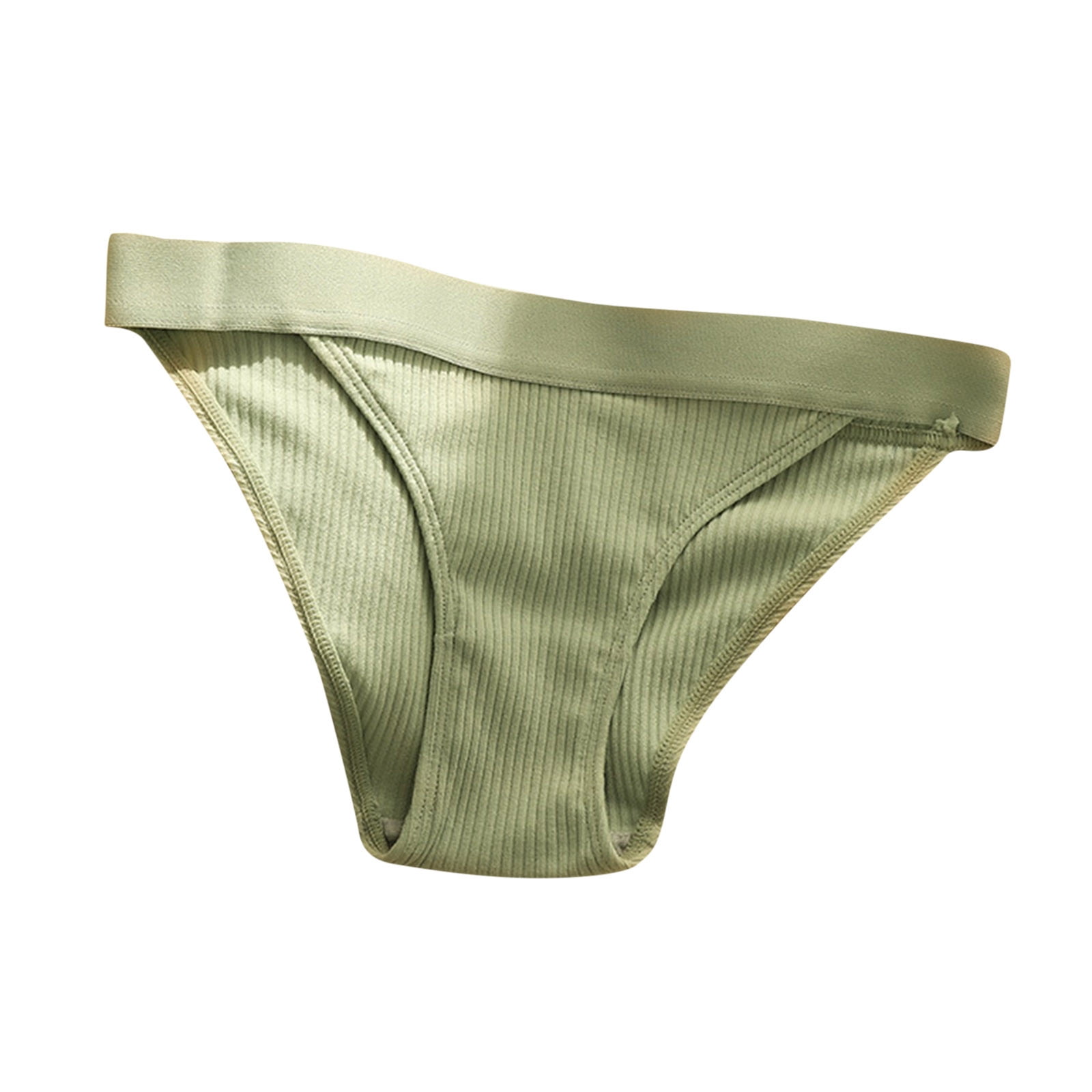 Posijego Underwear for Women Cotton Bikini Panties High Cut String ...