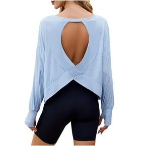 Open Back Athletic Tops