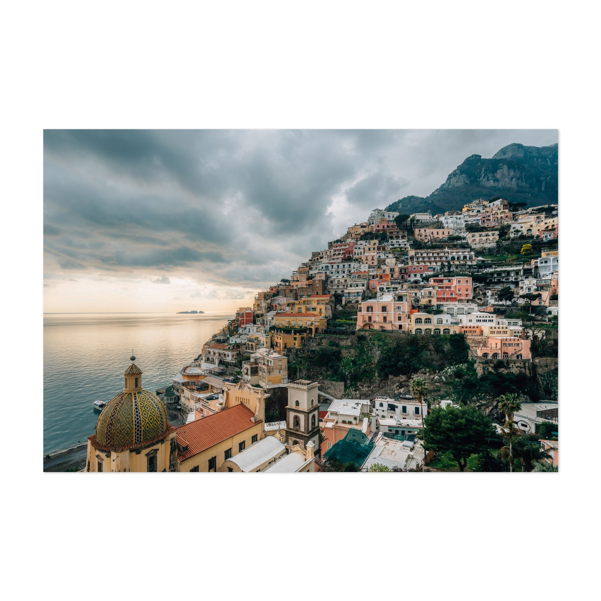 Over Positano 02 - Positano Campania Italy Photography Coastal ...